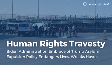 Human Rights Travesty - Human Rights First